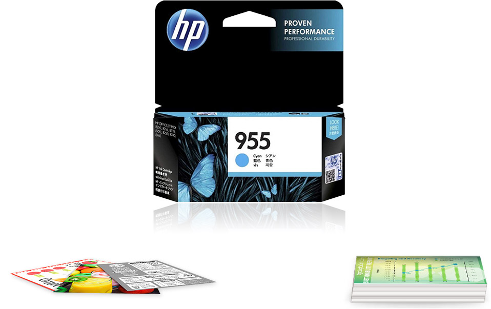 HP 955 Cyan Original Ink Cartridge - Shop HP.com Australia
